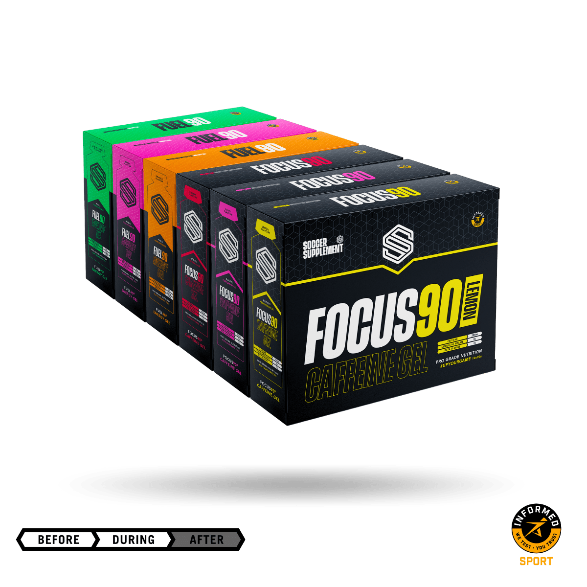 Energy Gel for Footballers | Energy Gel Pack – Soccer Supplement