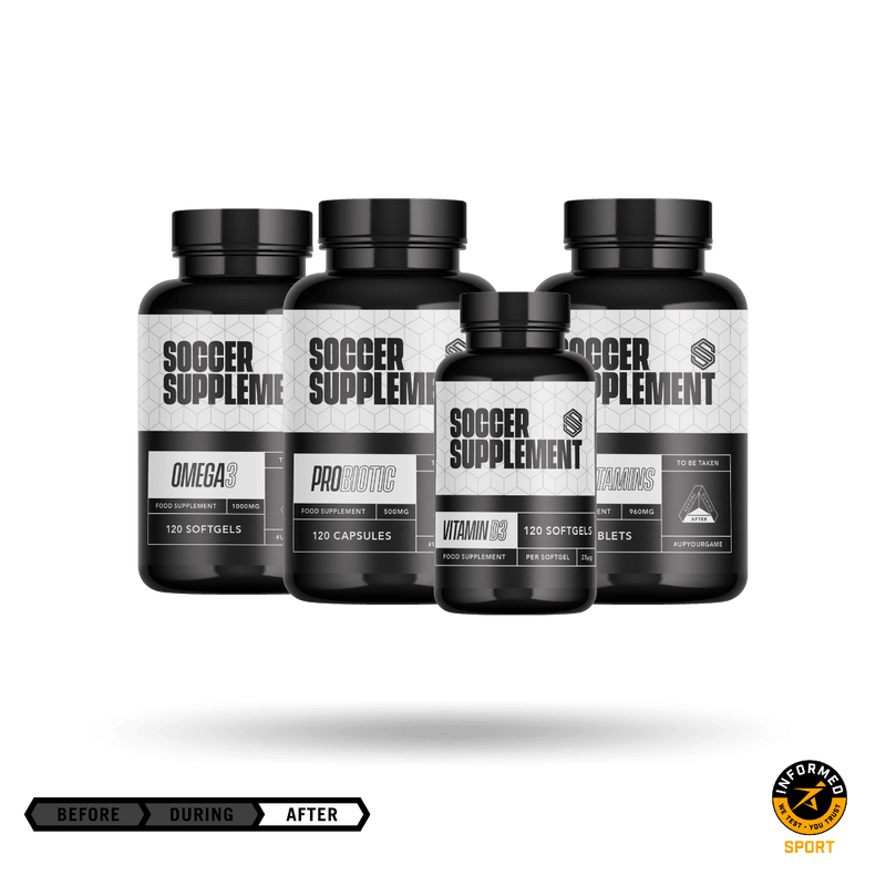 Supplements for Footballers | Player Packs – Soccer Supplement